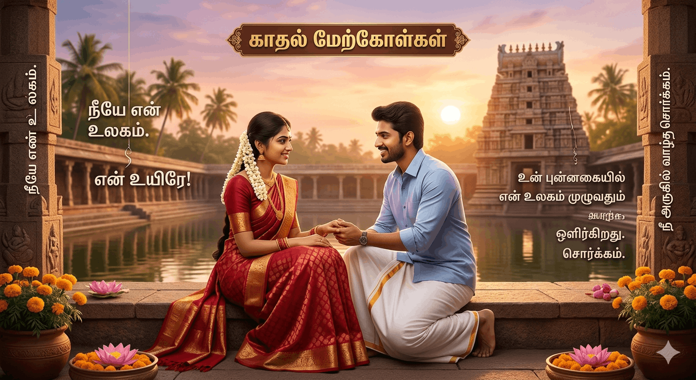 Romantic Quotes in Tamil (2026) | 100+ Love Quotes, Kadhal Kavithai